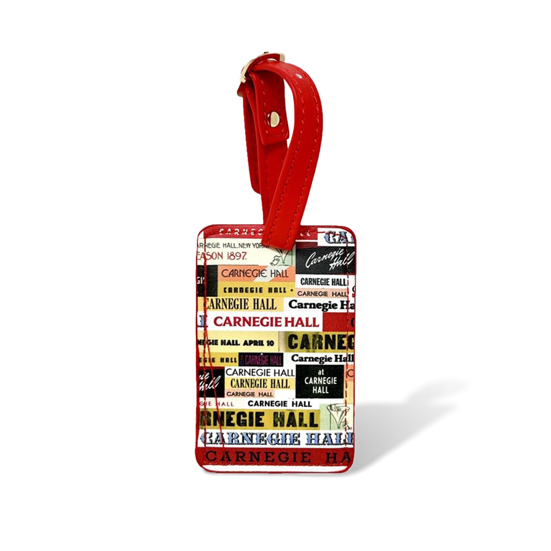 Luggage Tag | Historical Logos – Carnegie Hall Shop