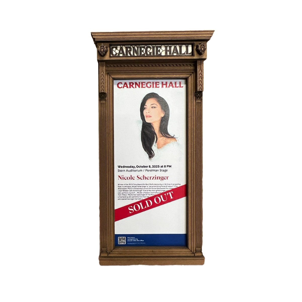 Nicole Scherzinger Carnegie Hall Marquee Concert Poster Magnet ...